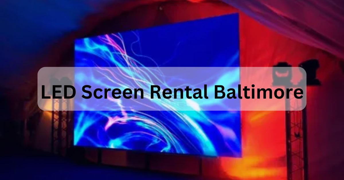 LED Screen Rental Baltimore | AVR EXPOS